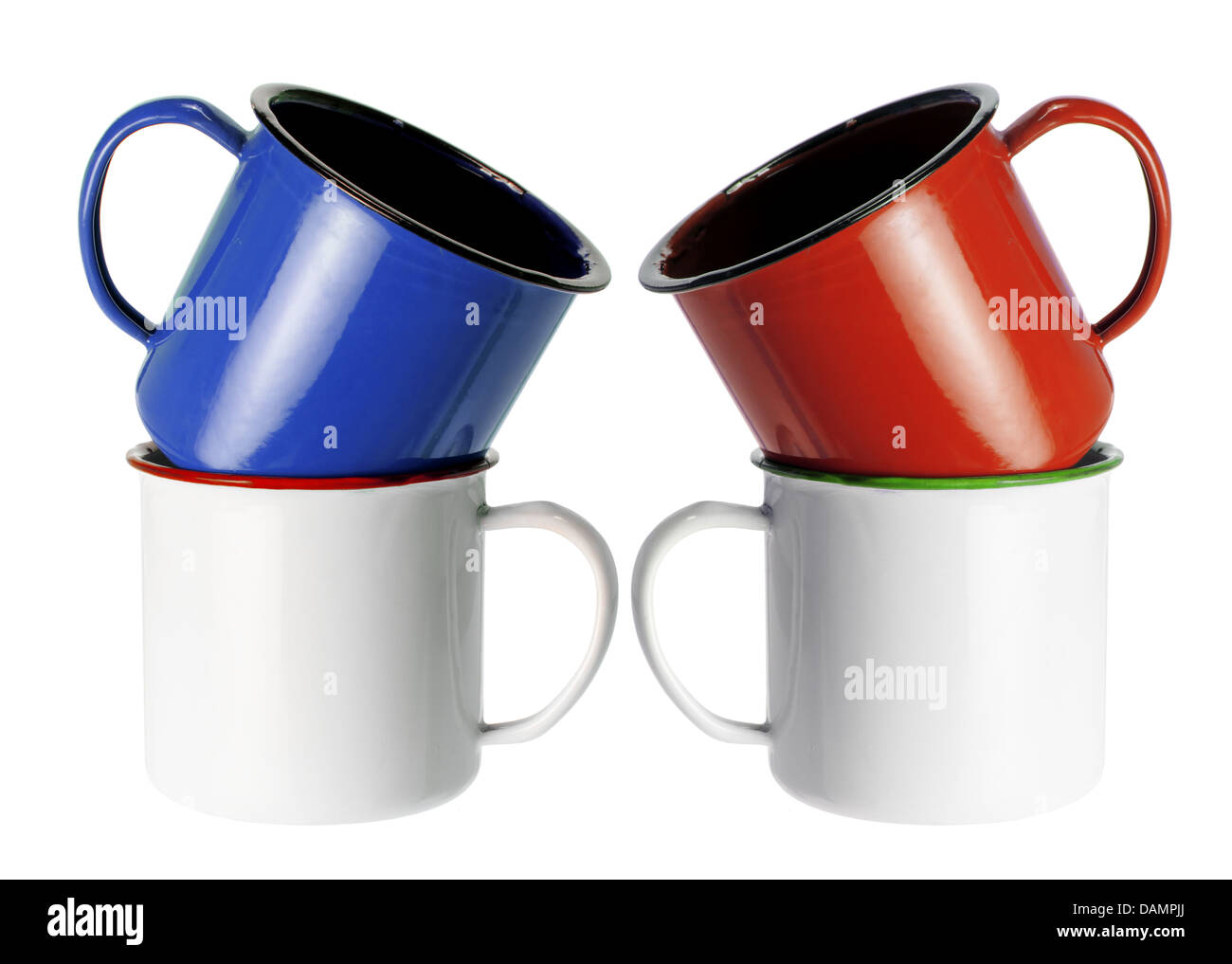 Enamel mugs hi-res stock photography and images - Alamy