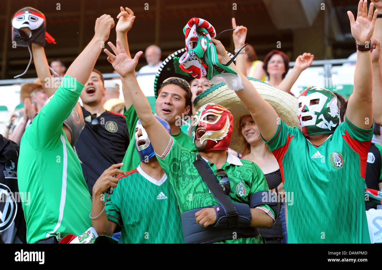 Mexican Soccer Fans Crying