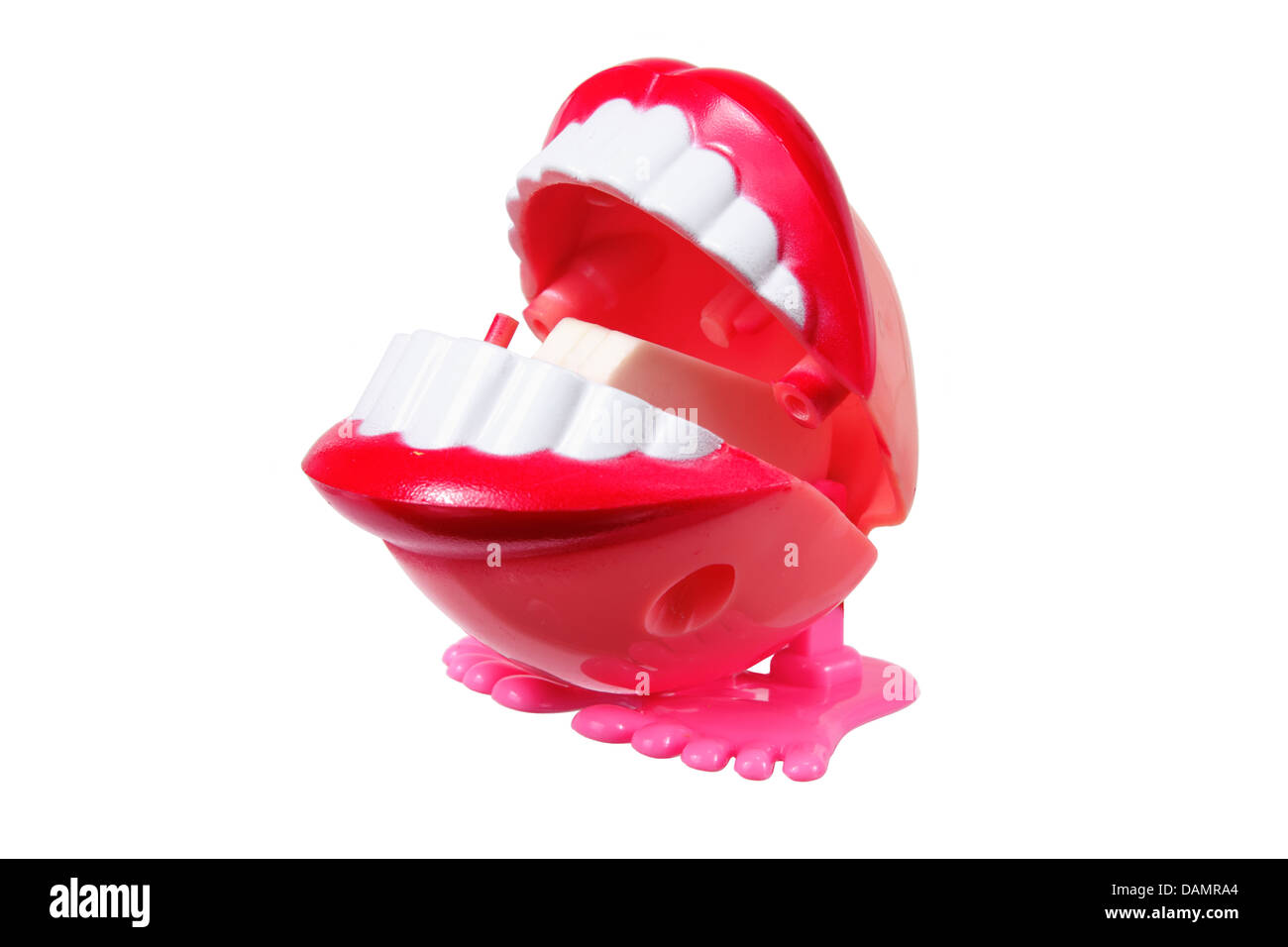 Chattering Teeth Toy Stock Photo - Alamy