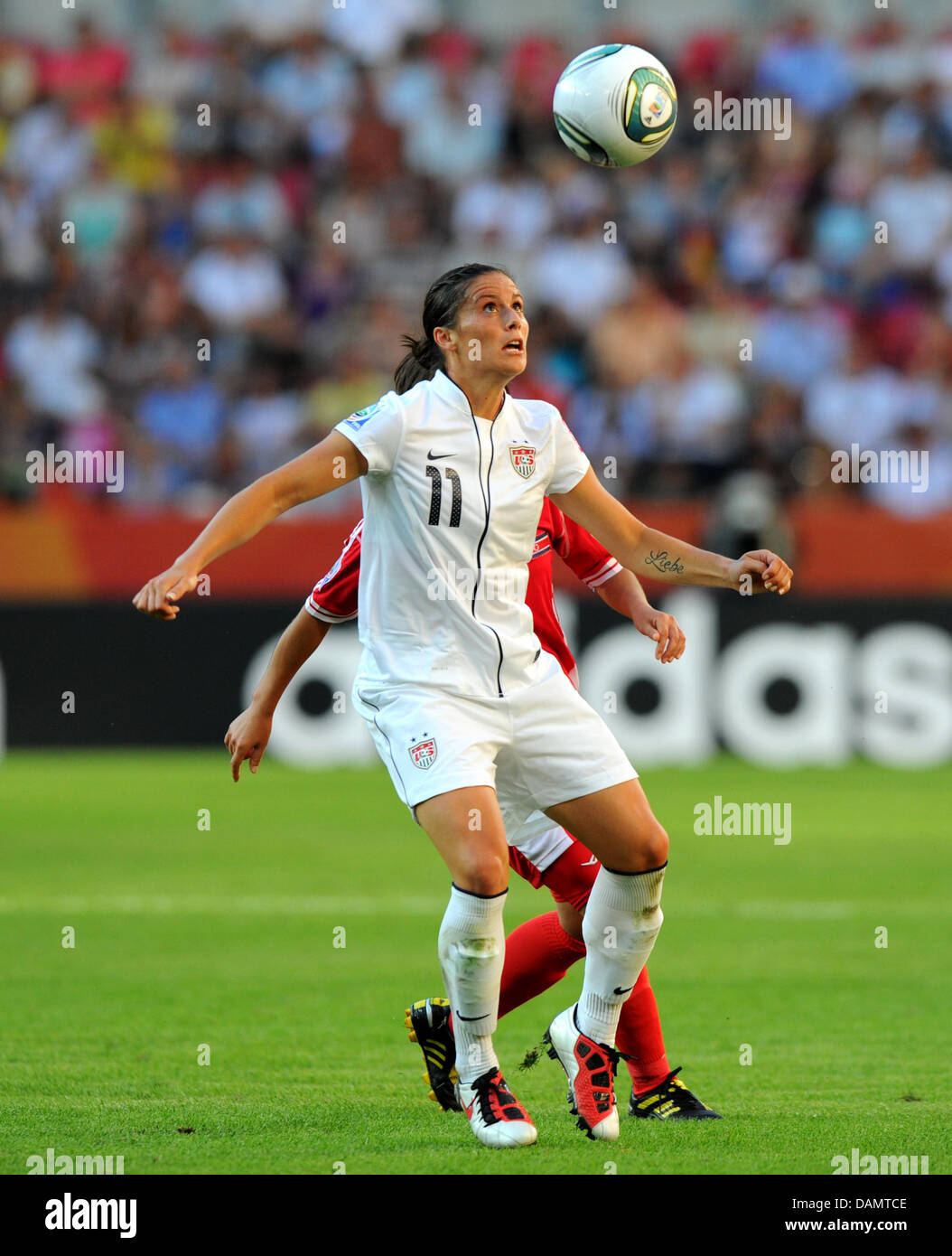 Alex Krieger of USA controls the Ball during the Group C match USA ...