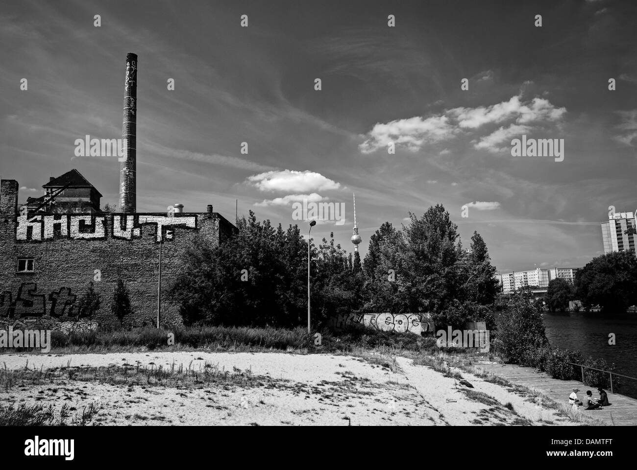 East germany trabant berlin Black and White Stock Photos & Images - Alamy