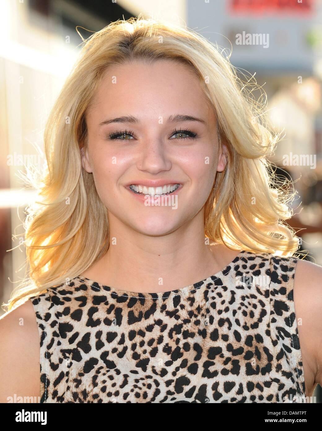 Los Angeles, CA. 15th July, 2013. Hunter King at arrivals for THE ...