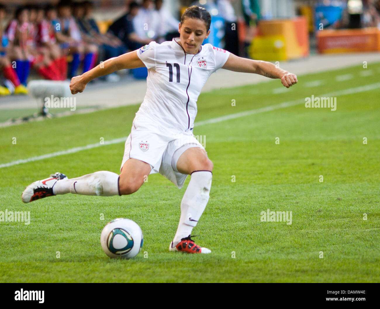 Alex Krieger of USA during the Group C match USA against North Korea of ...