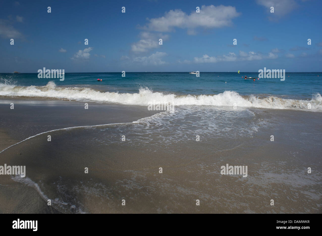 Caribbean scenes : St Lucia Stock Photo - Alamy
