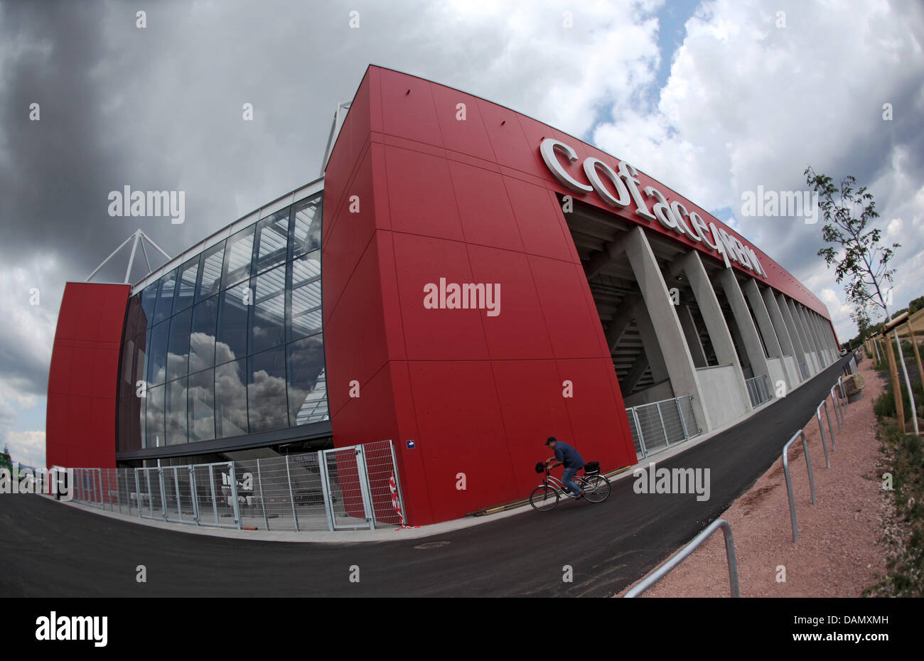 The new Coface-Arena stands in Mainz, Germany, 01 July 2011. The Coface ...
