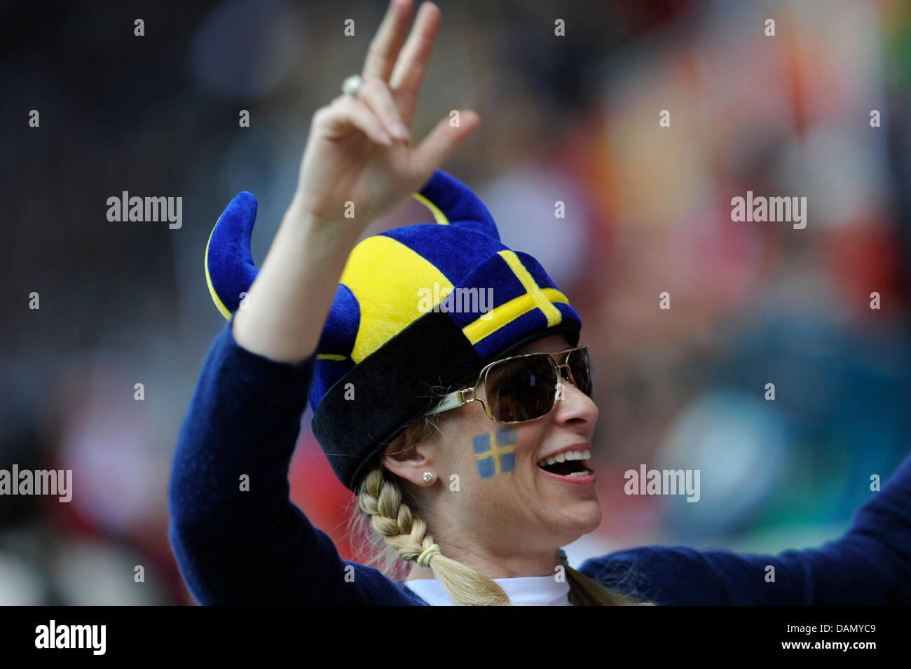 Swedish fan hi-res stock photography and images - Alamy