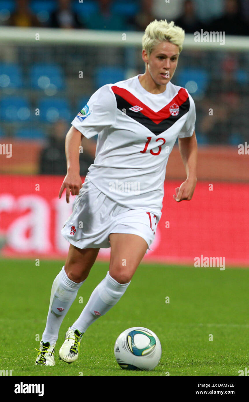 Sophie Schmidt of Canada during the Group A match Canada against France ...
