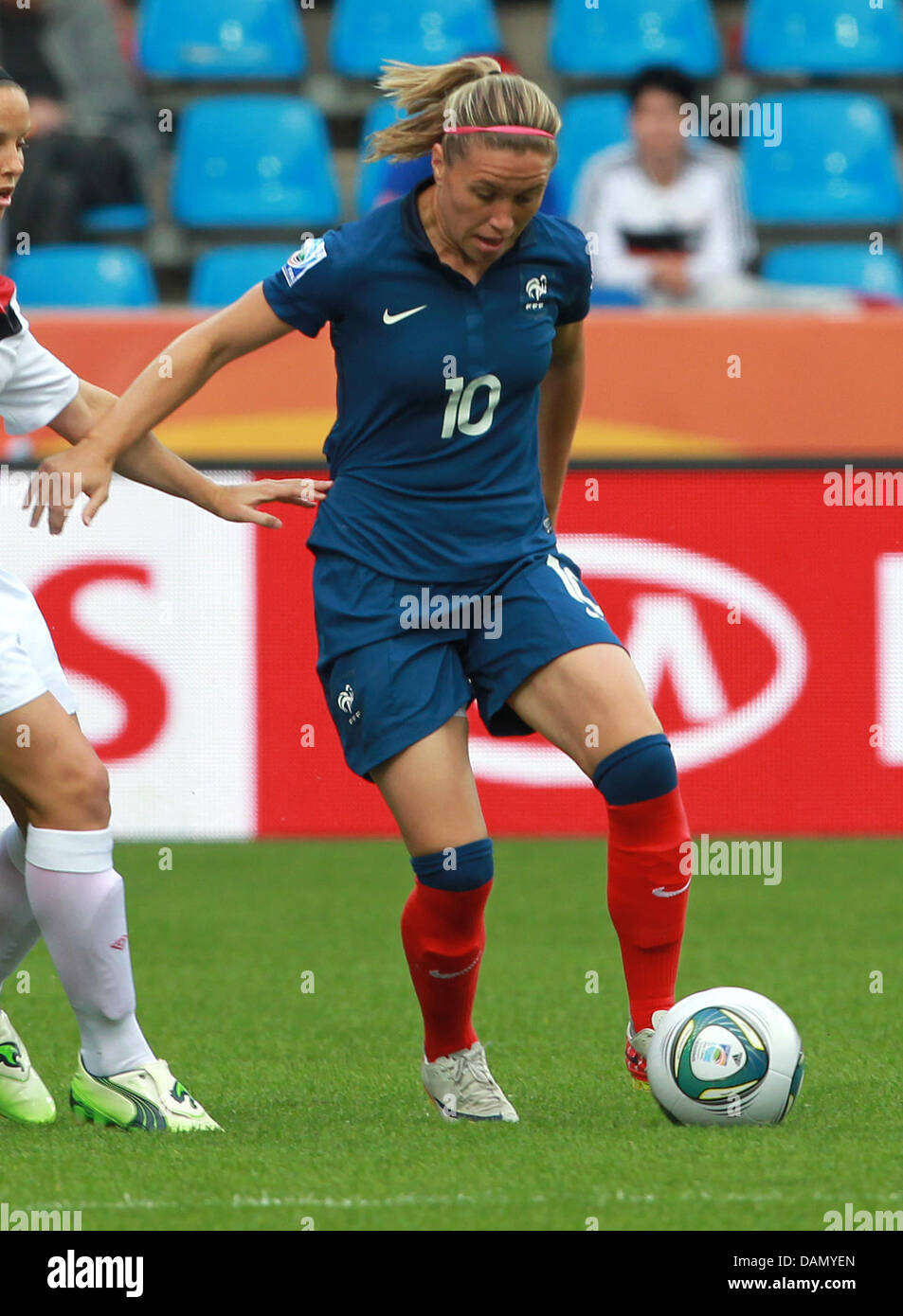 Camile Abily of France during the Group A match Canada against France ...