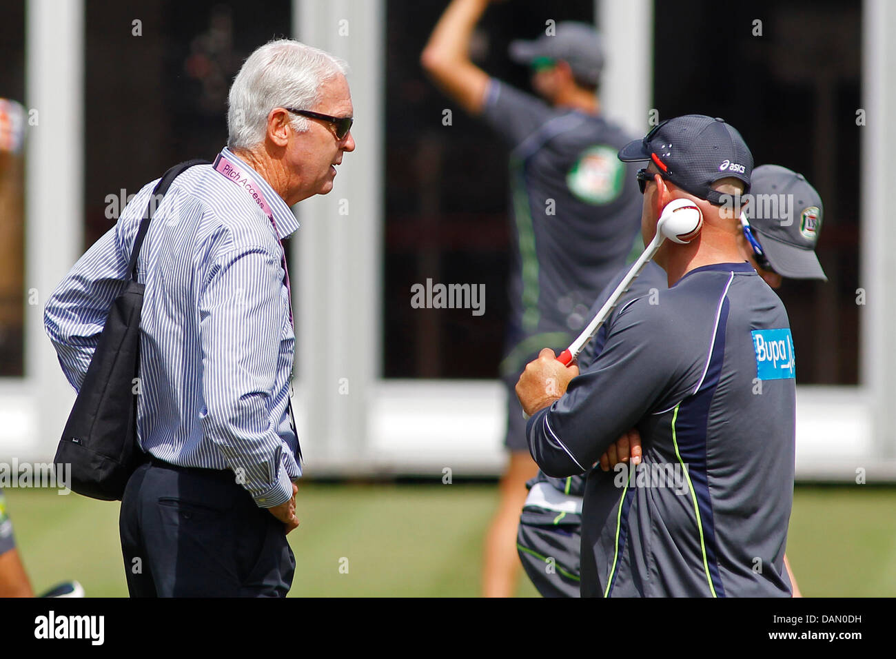 London, UK. 16th July, 2013. Chairman of Selectors John Inverarity and ...
