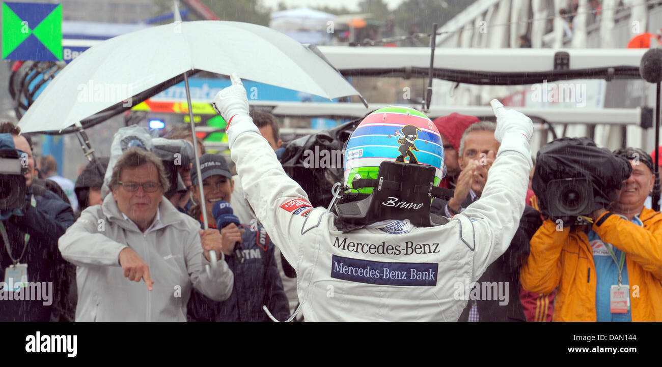 The Canadian German Touring Car Masters driver Bruno Spengler (Mercedes ...