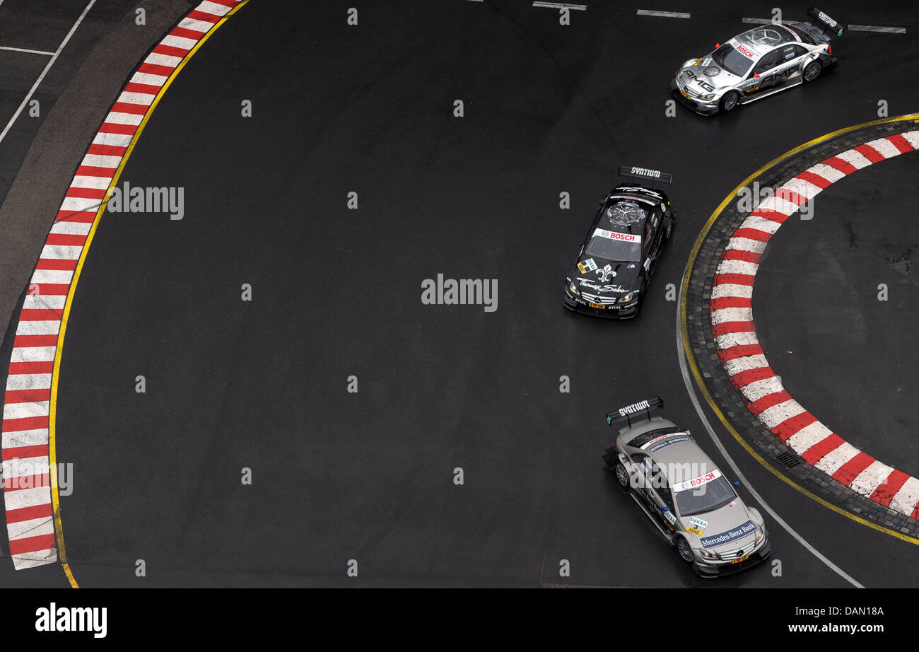 Canadian German Touring Car Masters (DTM) driver Bruno Spengler ...