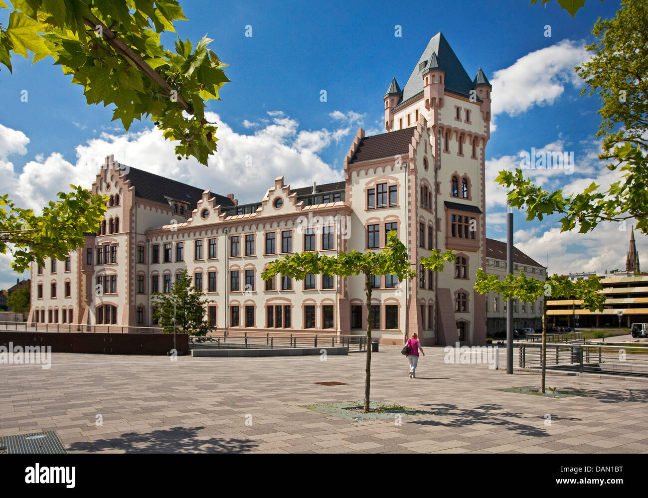 Hoerder Burg at Lake Phoenix, Germany, North Rhine-Westphalia, Ruhr ...