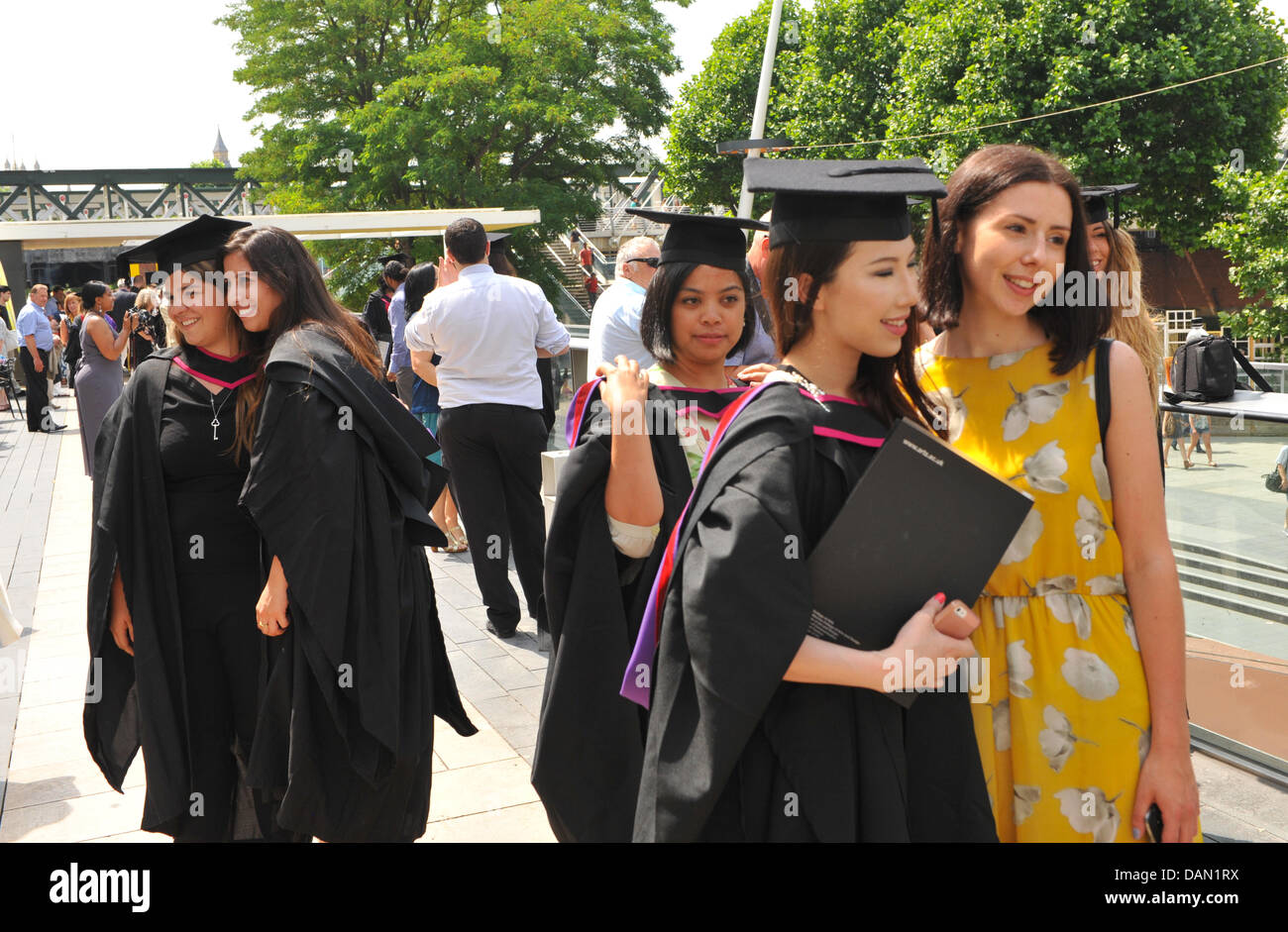 Royal Festival Hall, Southbank, London, UK. 16th July 2013. Newly ...