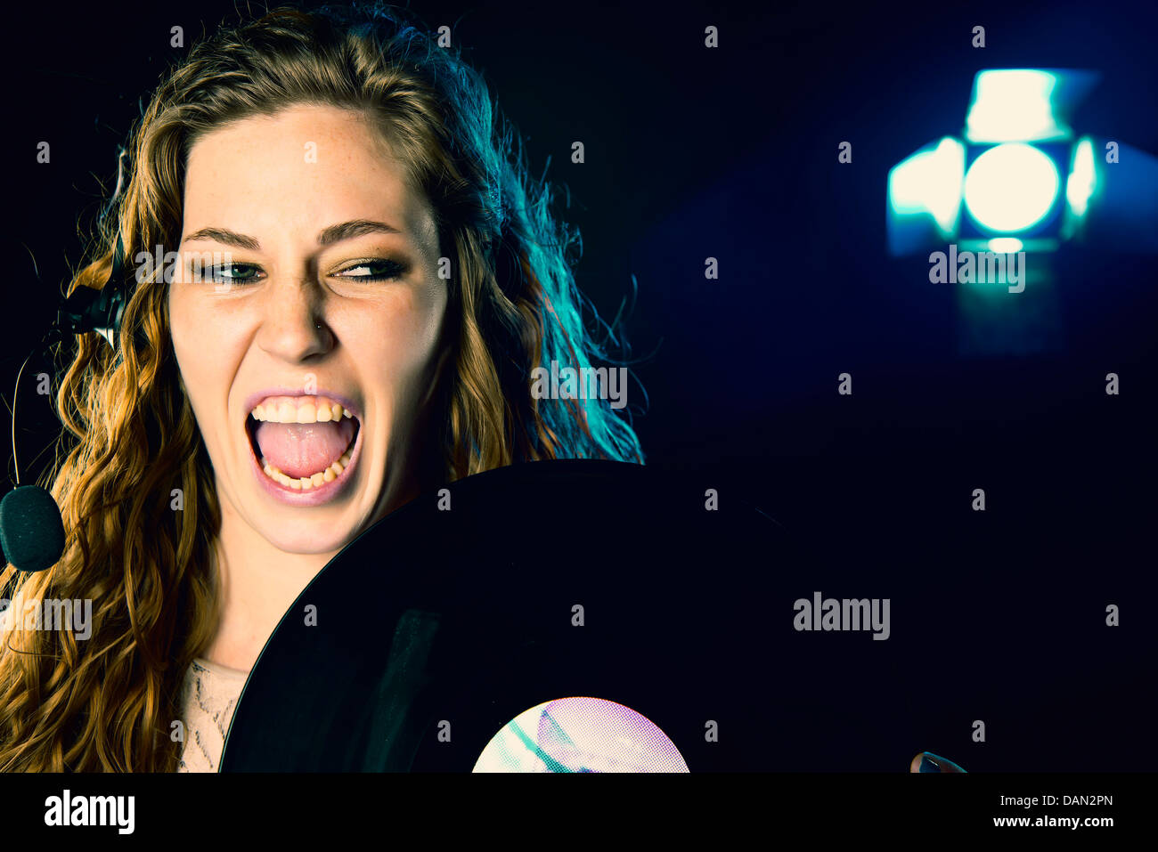 Young woman art Cut Out Stock Images & Pictures - Alamy