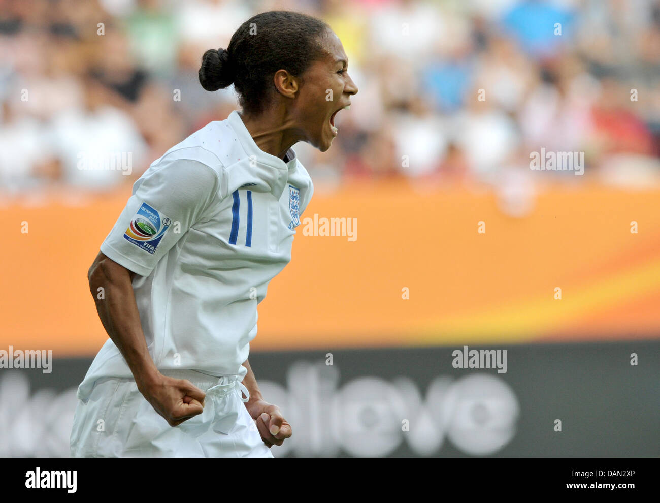 Rachel yankey england celebrates hi-res stock photography and images ...