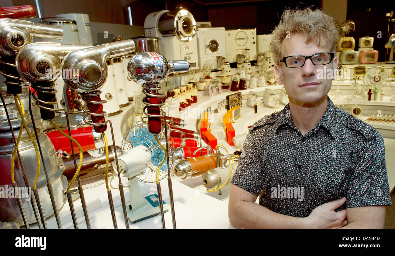 Conductor, harpsichordist and composer Michael Petermann poses in front ...