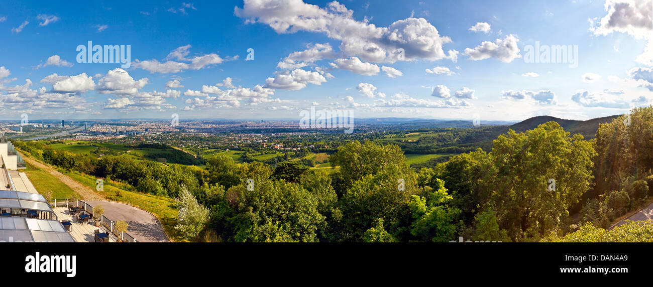 Panorama of Vienna Stock Photo - Alamy
