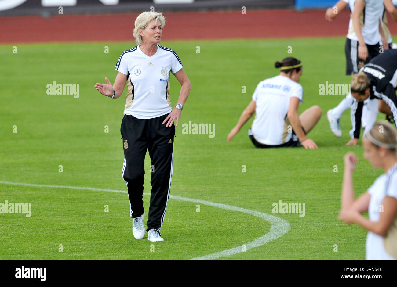 Head coach of the German national soccer team Silvia Neid is pictured ...