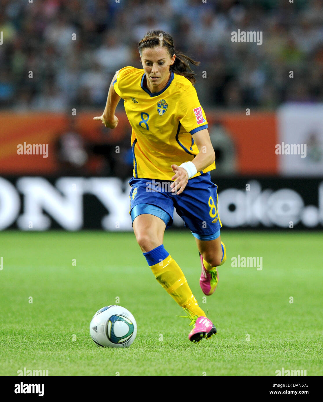 Lotta Schelin (Sweden) during the Group C match Sweden against USA of ...
