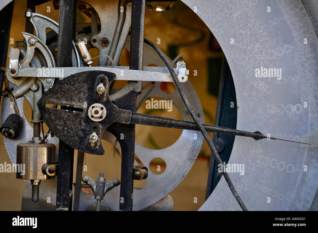 Old damaged scale, close up Stock Photo - Alamy