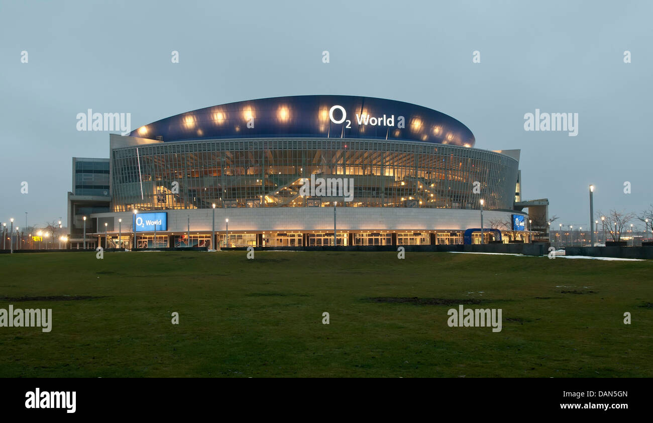 Germany, Berlin, View of O2 World Stock Photo - Alamy