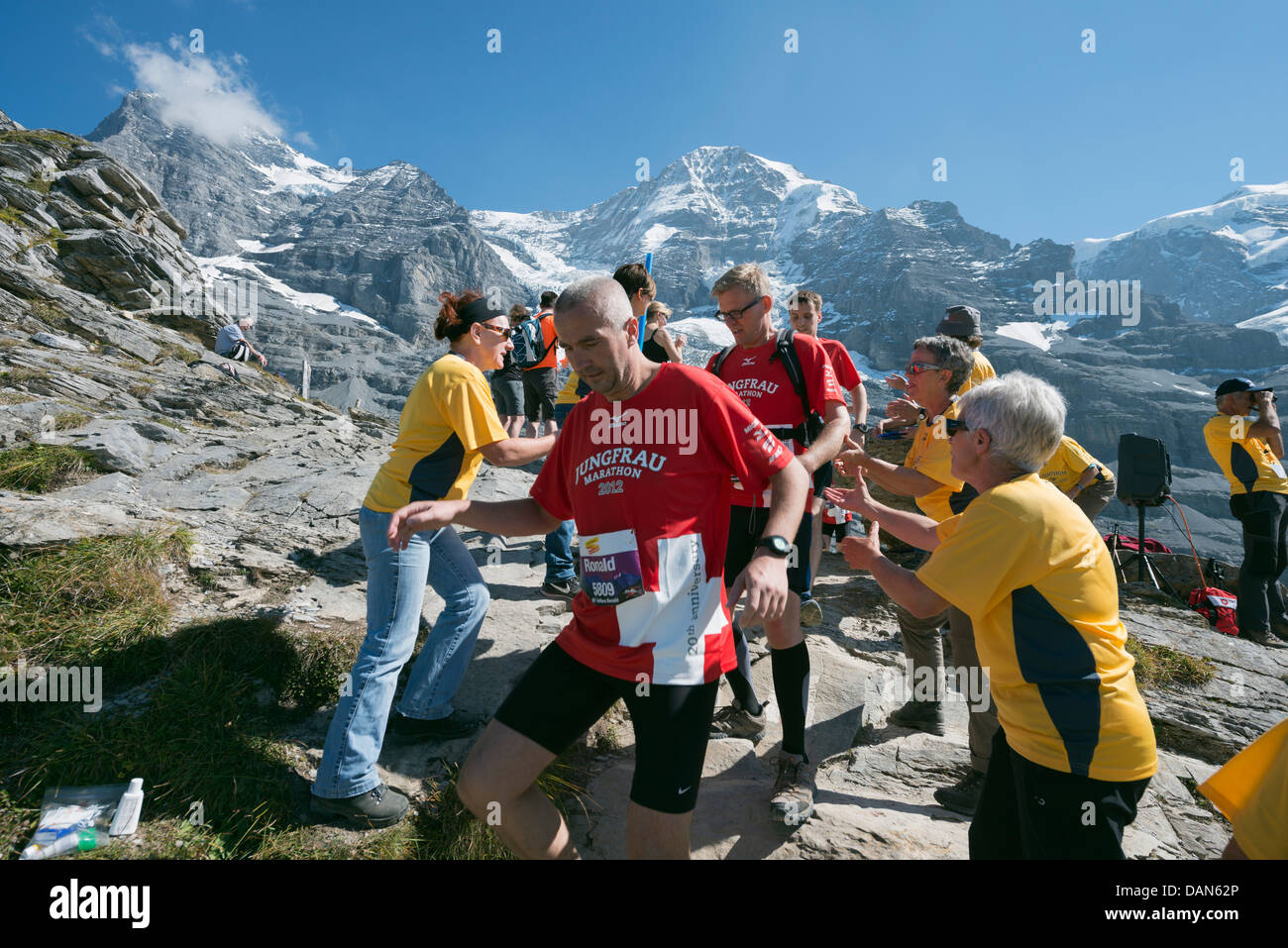 Europe, Swiss Alps, Switzerland, Bernese Oberland, Unesco, Jungfrau ...