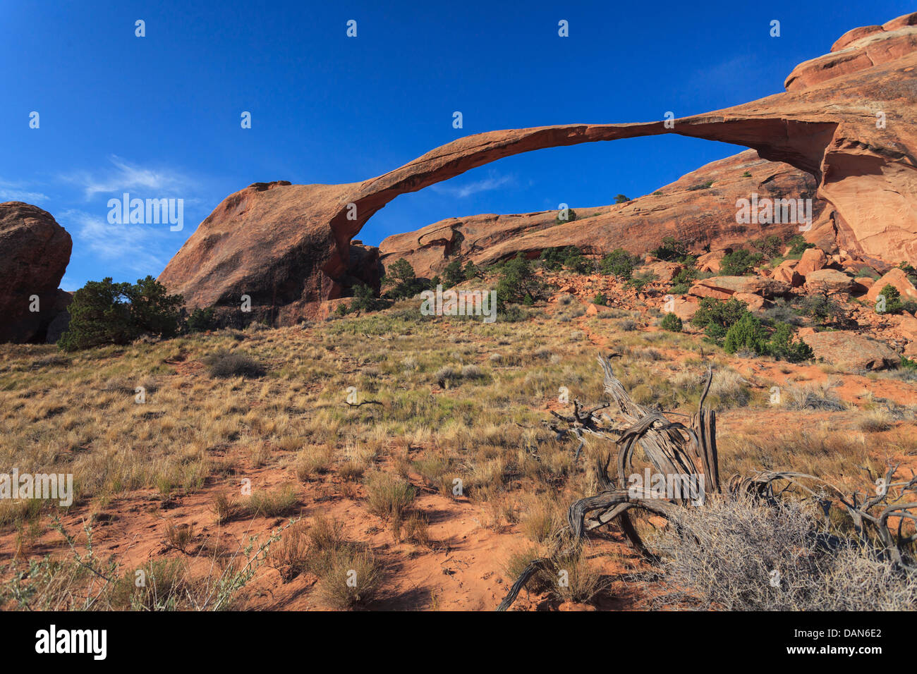 USA, Utah, Moab, Arches National Park, Landscape Arch Stock Photo - Alamy