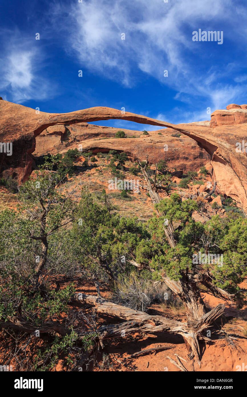 USA, Utah, Moab, Arches National Park, Landscape Arch Stock Photo - Alamy