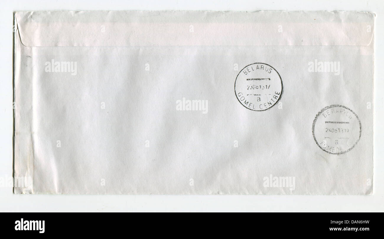 Post envelope, background Stock Photo - Alamy