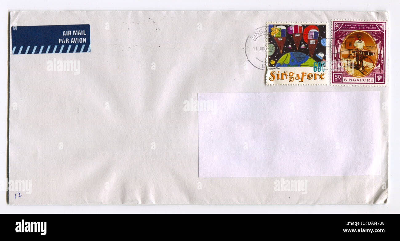 Old Postage Stamp Stock Photo - Alamy