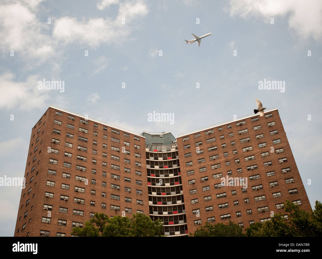 Manhattanville housing project in Harlem in New York Stock Photo - Alamy