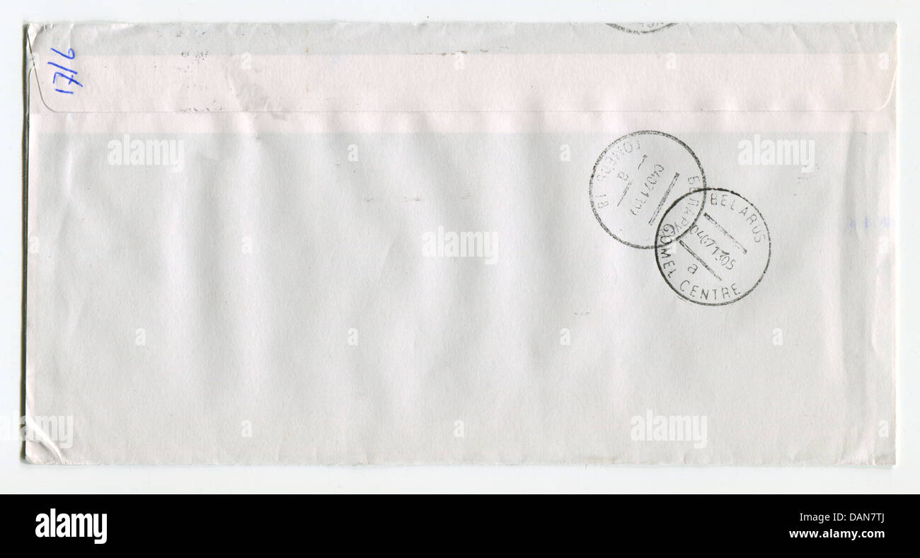 Post envelope, background Stock Photo - Alamy