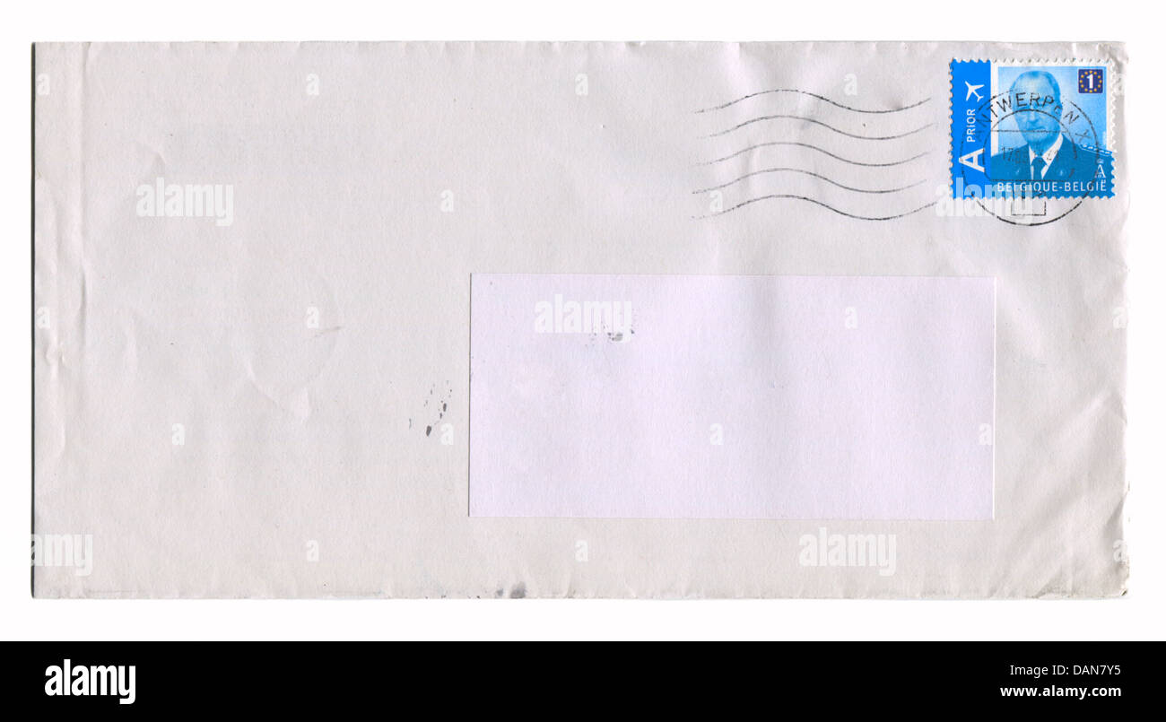 Parcel post stamp from belgium hi-res stock photography and images - Alamy