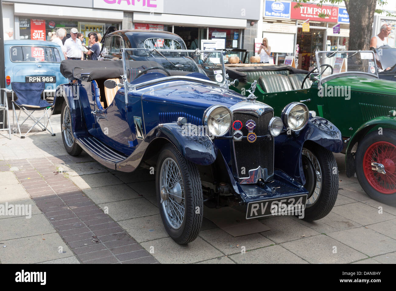 Classic british riley motor car hi-res stock photography and images - Alamy