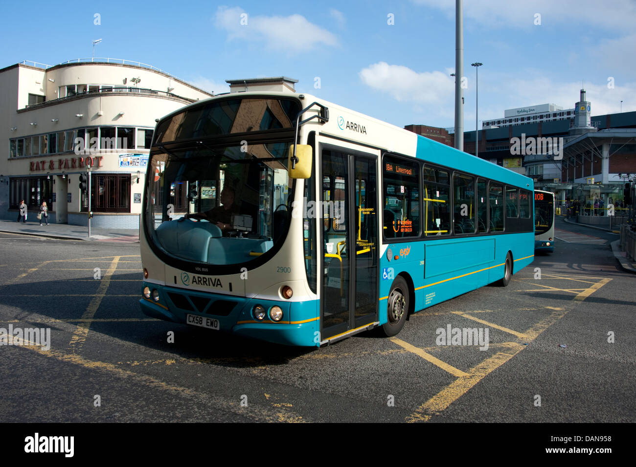 Liverpool UK Main Bus Station Terminus Public Transport Stock Photo - Alamy