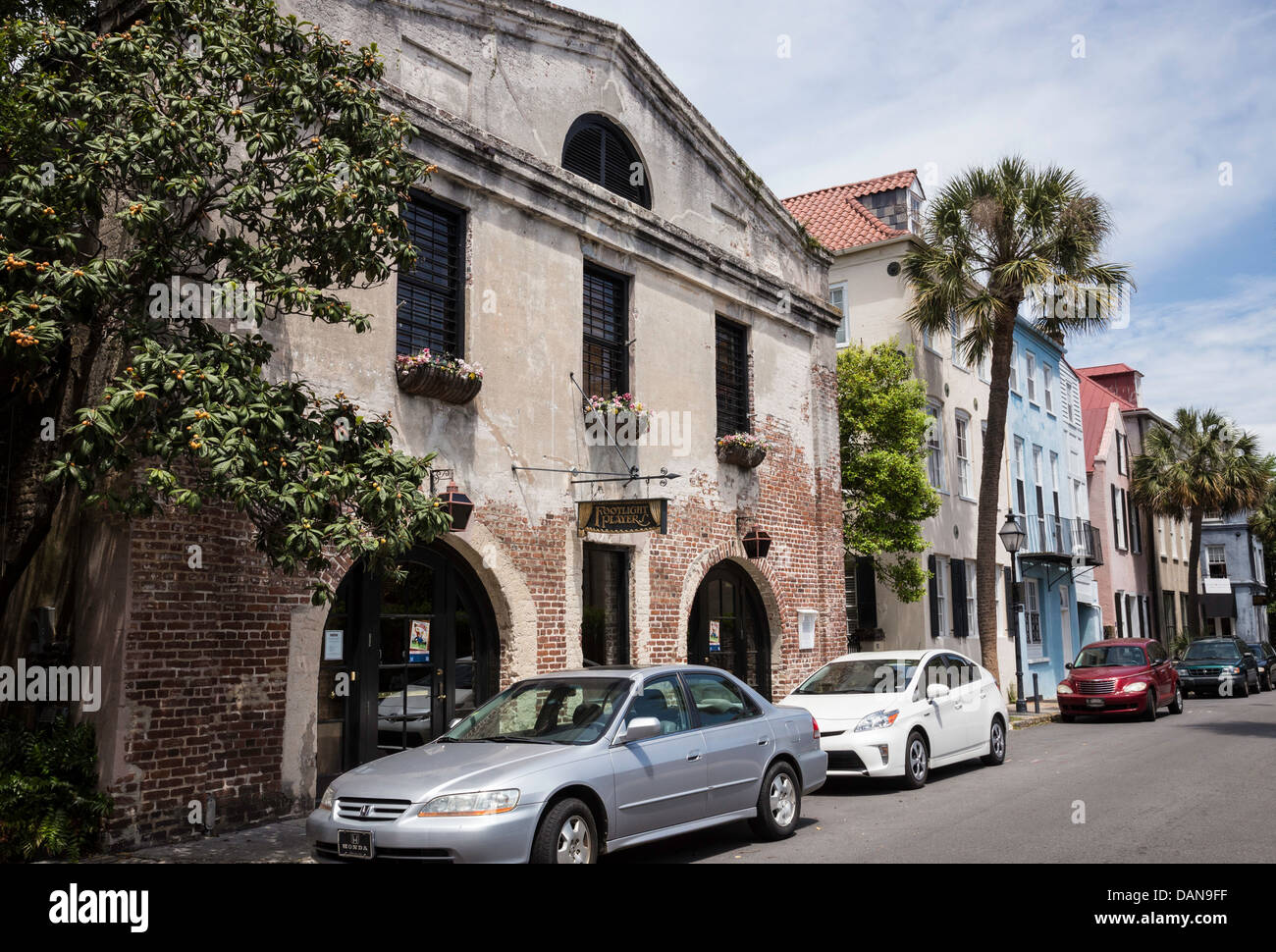 Scenic House Facades Historic District, Charleston , SC, USA Stock ...