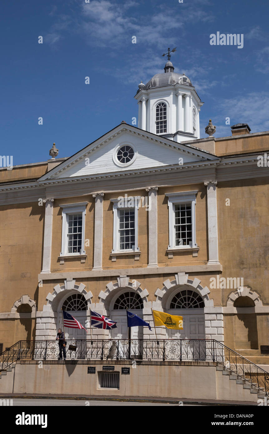 Old colonial house charleston hi-res stock photography and images - Alamy