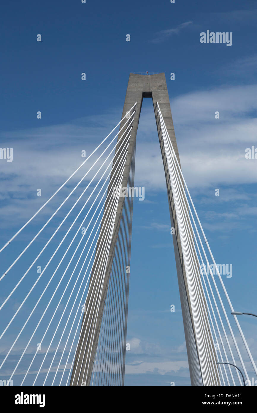 The Arthur Ravenel Jr. Bridge over the Cooper River, Charleston and ...