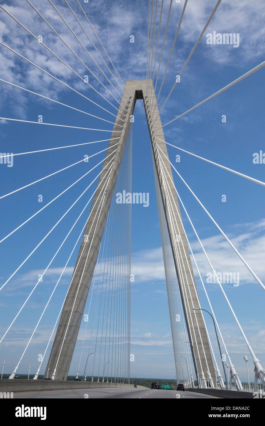 The Arthur Ravenel Jr. Bridge over the Cooper River, Charleston and ...