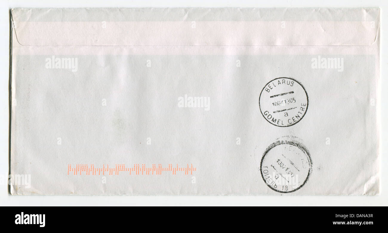 Post envelope, background Stock Photo - Alamy