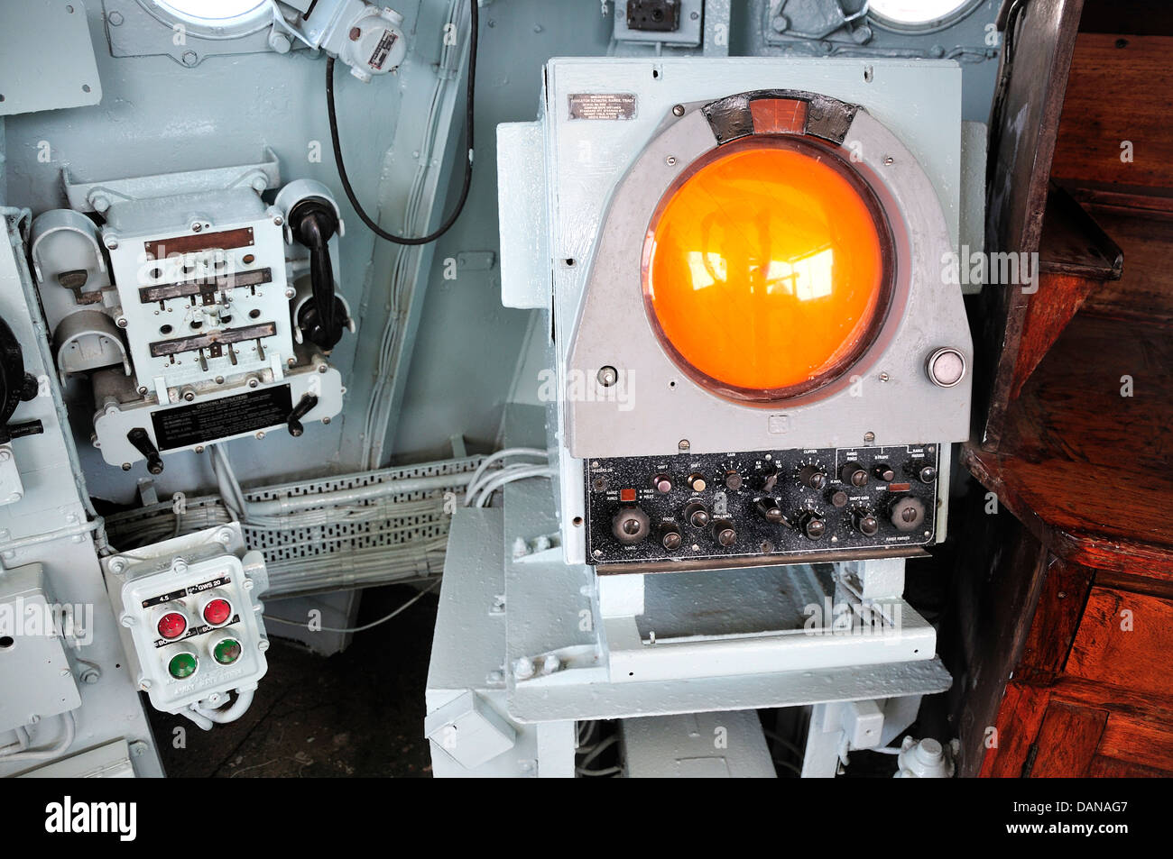 Chatham, Kent, England. Chatham Historic Dockyard. HMS Cavalier (1944 ...