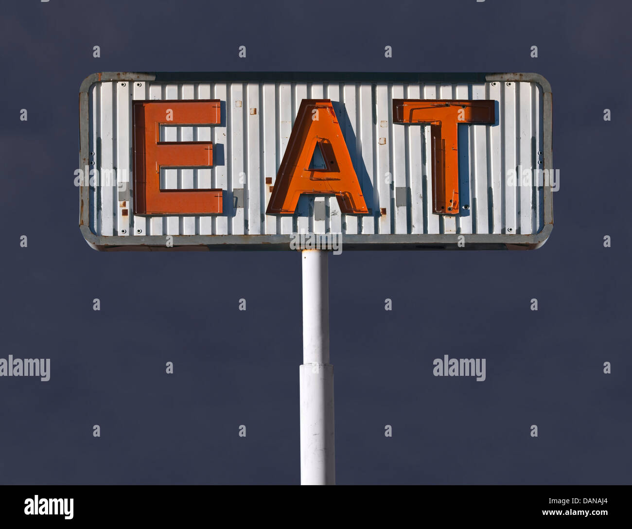 Old worn damaged sign hi-res stock photography and images - Alamy