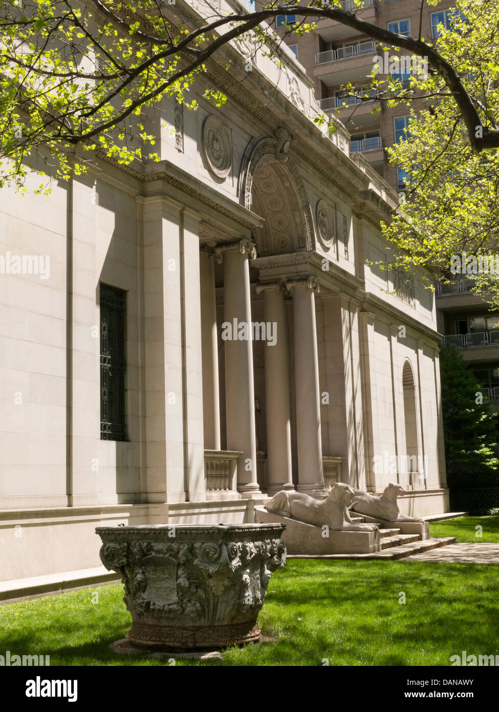 The Pierpont Morgan Library Exterior in Murray Hill, NYC Stock Photo ...