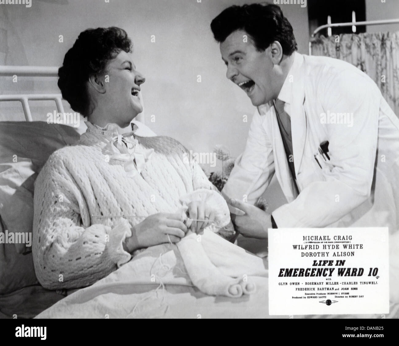 LIFE IN EMERGENCY WARD 10 (TV) (1959) GLYN OWEN, JOAN SIMS, ROBERT DAY ...