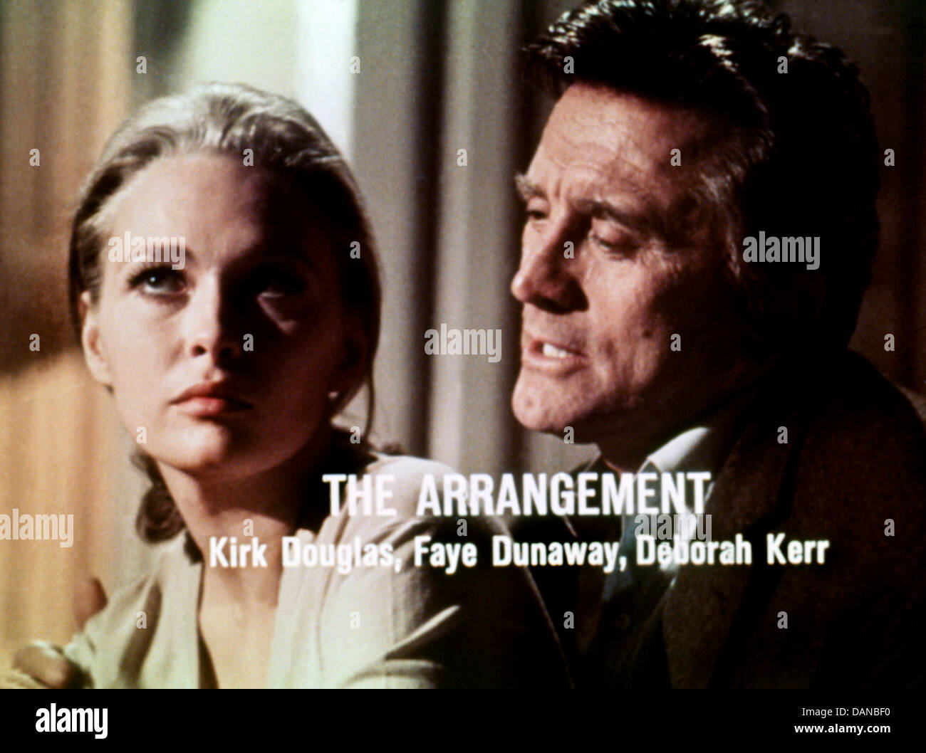 THE ARRANGEMENT (1969) TITLE, POSTER, FAYE DUNAWAY, KIRK DOUGLAS, ELIA ...