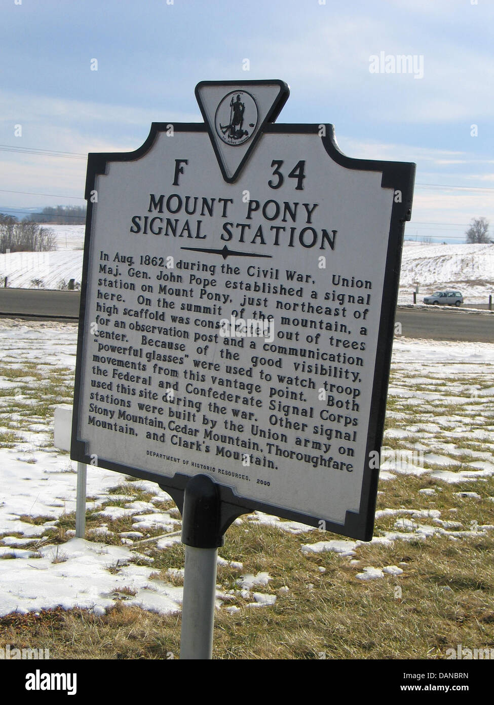 Mount pony signal station hi-res stock photography and images - Alamy