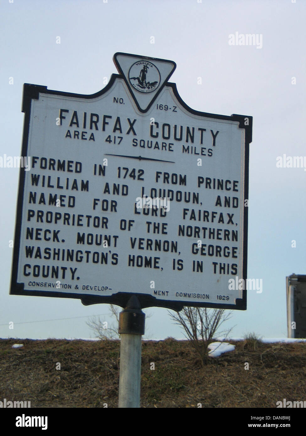 FAIRFAX COUNTY Area 417 Square Miles Formed in 1742 from Prince William ...
