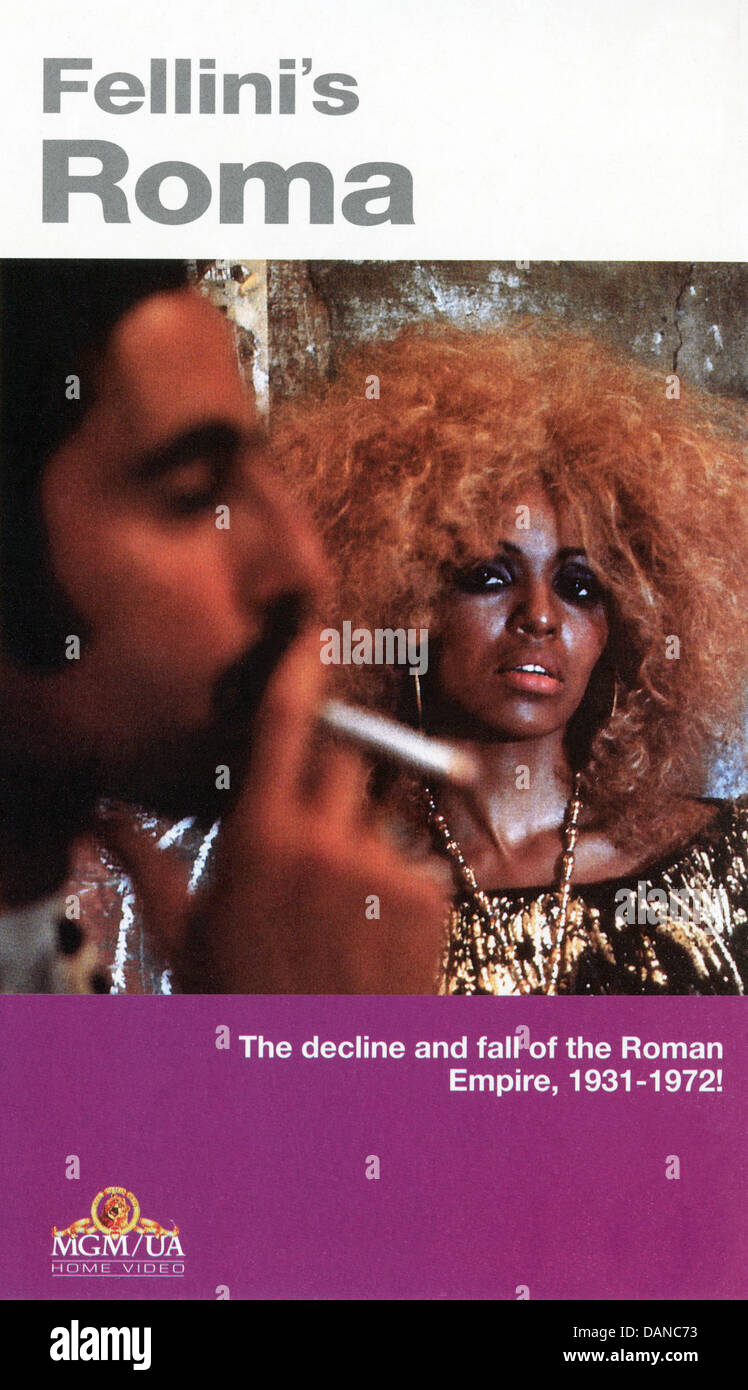 Fellini roma poster hi-res stock photography and images - Alamy