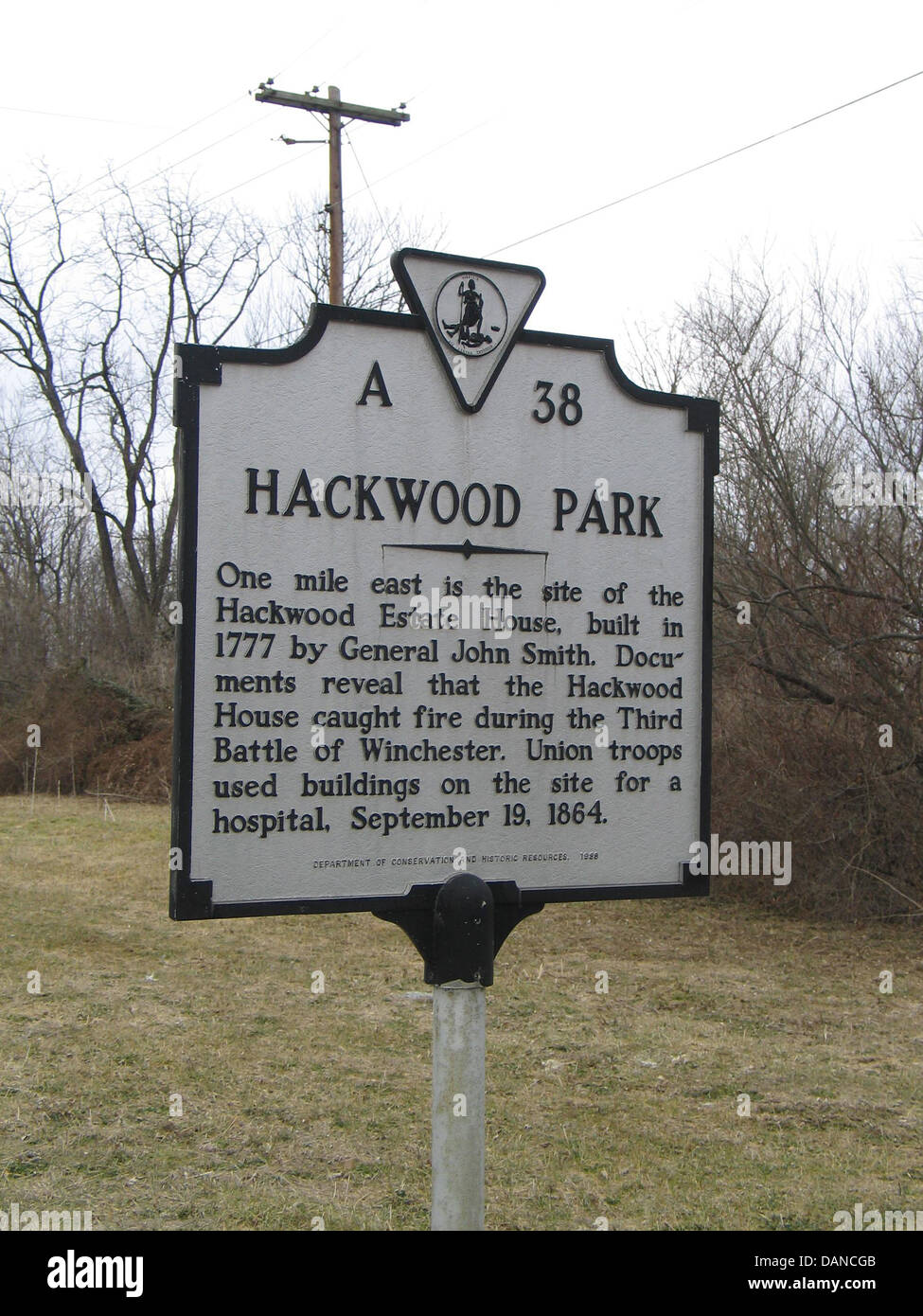 HACKWOOD PARK One mile east is the site of the Hackwood Estate House ...