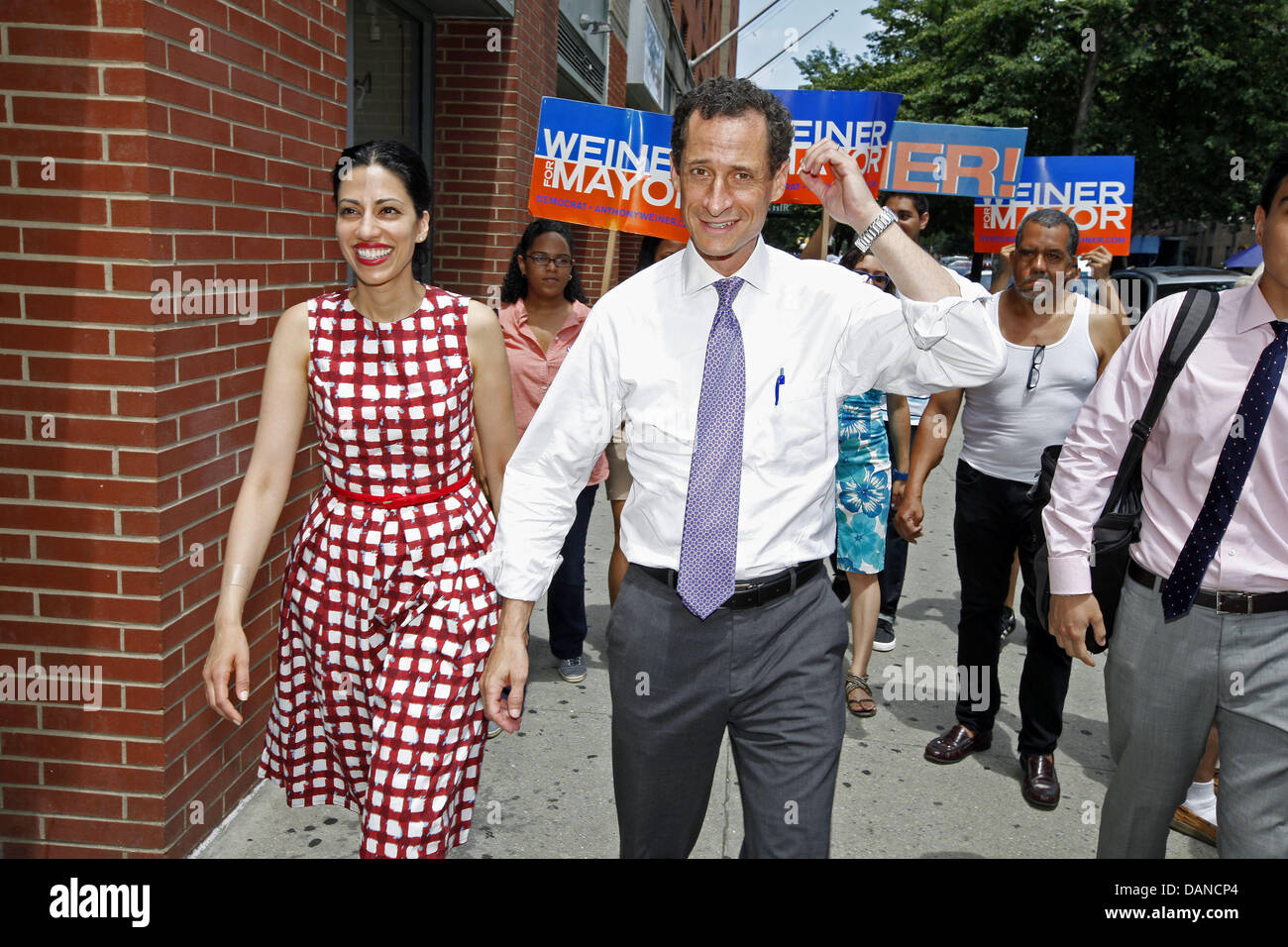 Manhattan, New York, USA. 14th July, 2013. New York City democratic ...